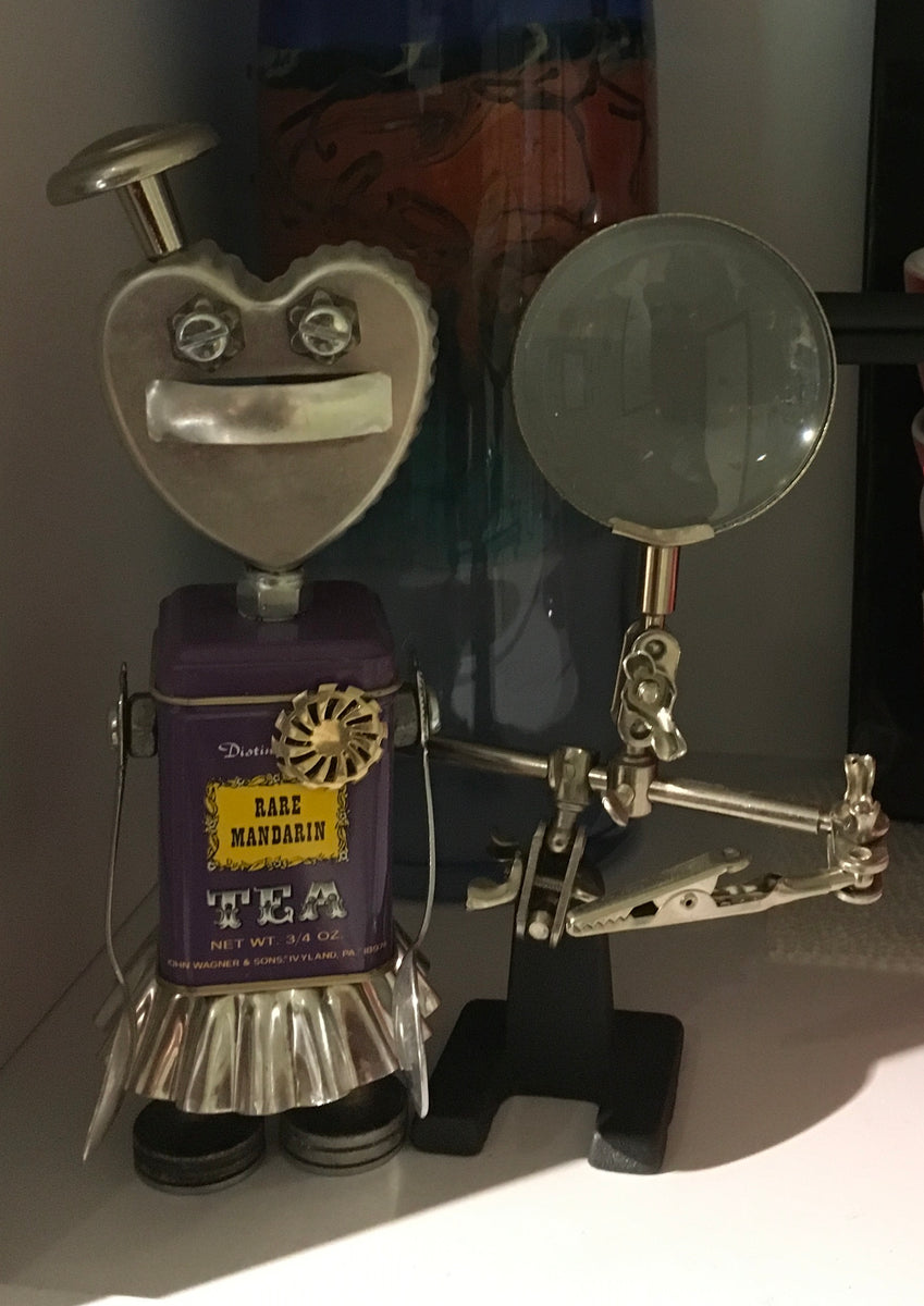 Mandy with her friend Larry Lookinglass! – Kendra Wood Art